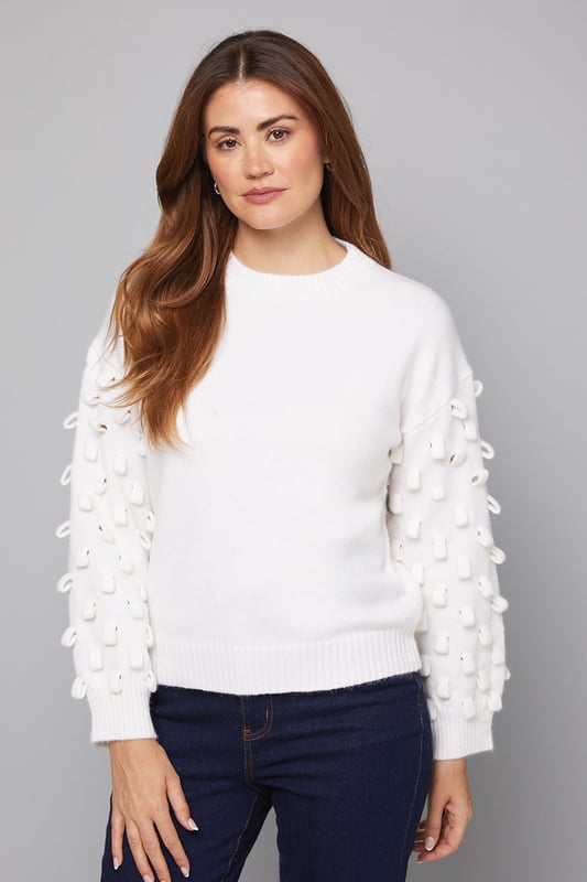 Loop Sleeve Jumper