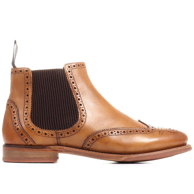 Jones Bootmaker Kenia Goodyear Welted Leather Chelsea Boots