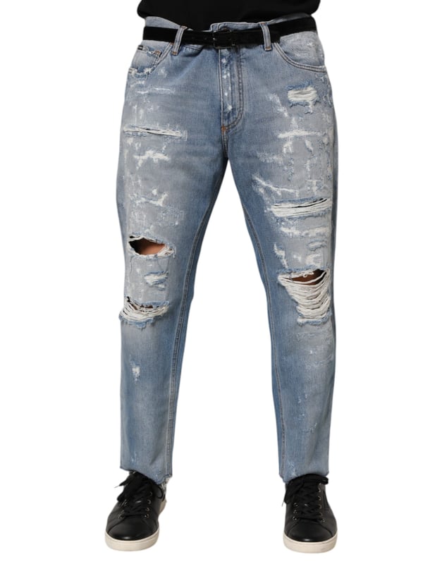 Used-Look Jeans