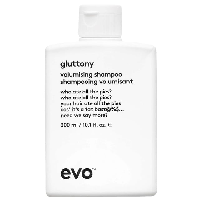 evo Gluttony Volumising Shampoo 300ml for Fine Hair