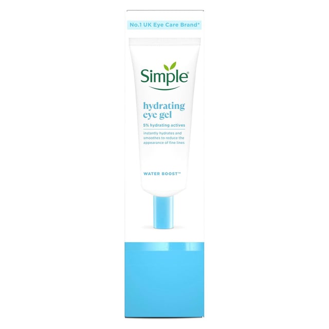 Simple Hydrate+ Eye Gel Soothing Cooling Gel for Tired Eyes Care 25ml ...