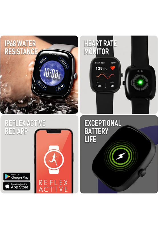 Reflex Active RA50-2223-SET Series 50 Smartwatch and Straps Gift Set