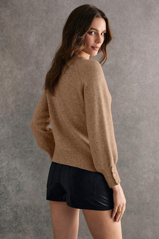 Pullover mit Knopfdetails