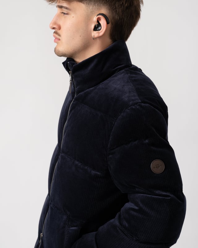 Puffer Jacket in Dark Blue