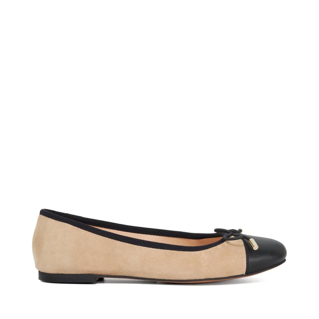 Dune Ladies Highest - Toe Cap Ballet Pump