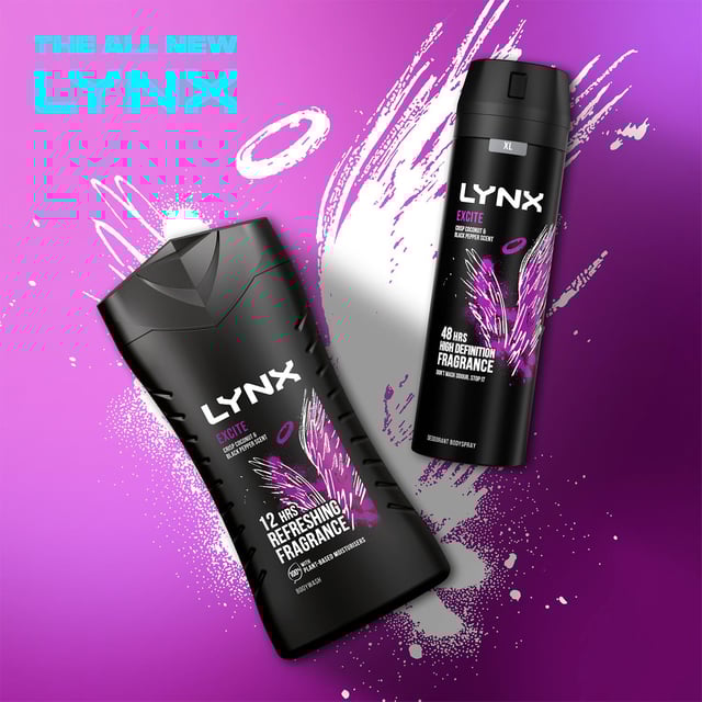Lynx XL 48-Hour High Definition Fragrance Body Spray Deodorant, 200ml ...