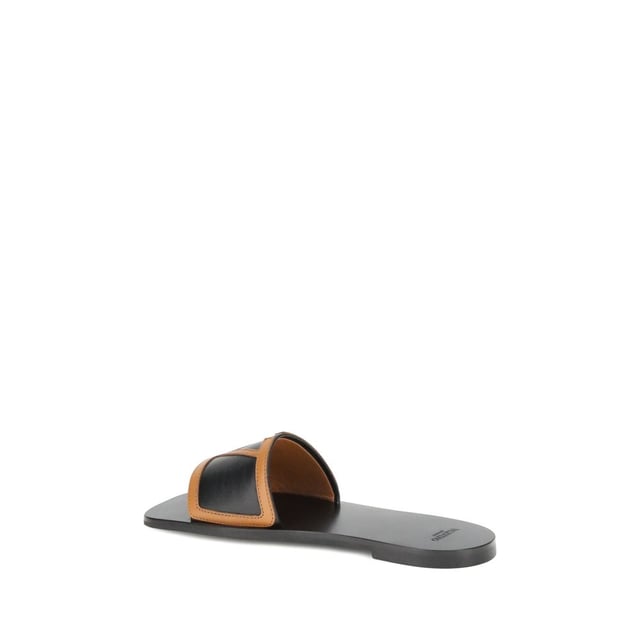 Roman Stud Leather Slides