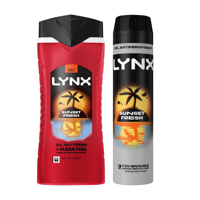 6x Each Lynx Gold 12H Refreshing Shower Gel 500 & 72H Fresh ...