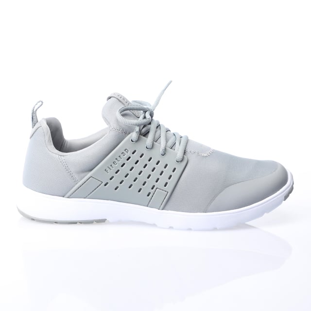 Men's Firetrap Sir Alex Trainers in Light Grey