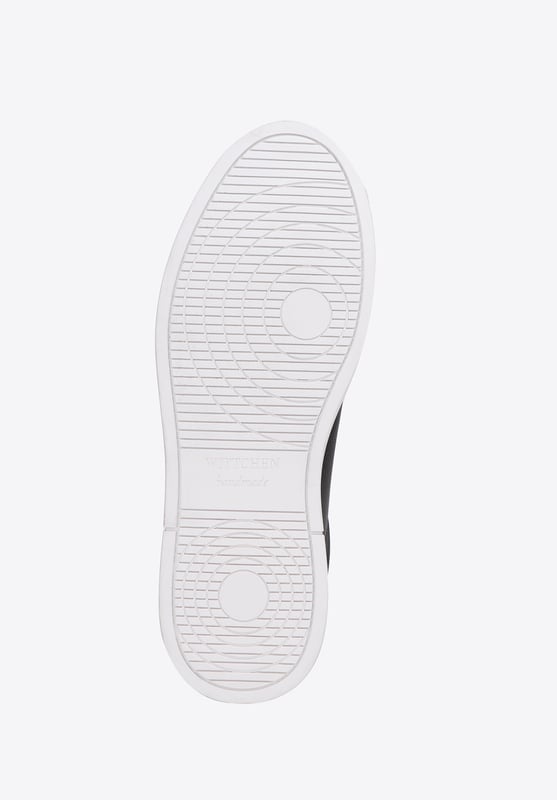 Wittchen Men's classic black eco-leather sneakers