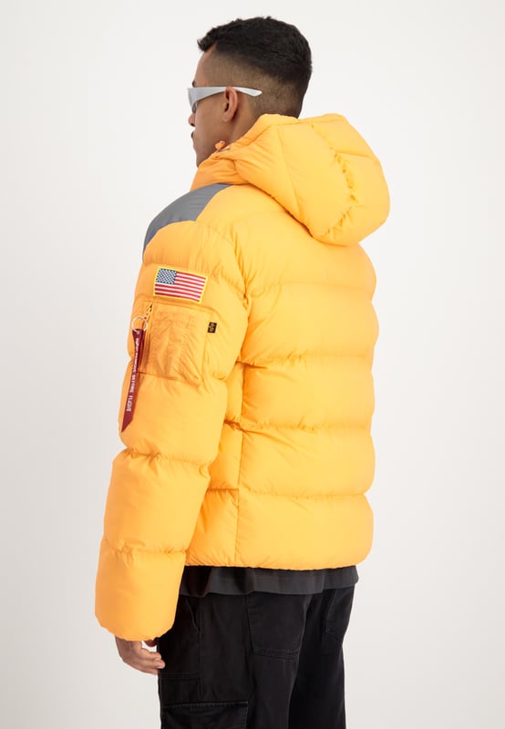 NASA Holographic Print Winter Jacket