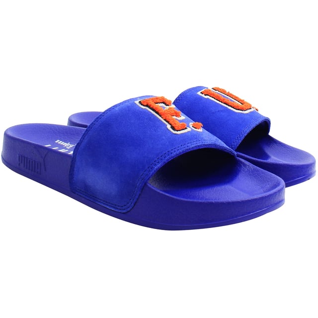 Puma x Rihanna Fenty FU Womens Blue Sliders