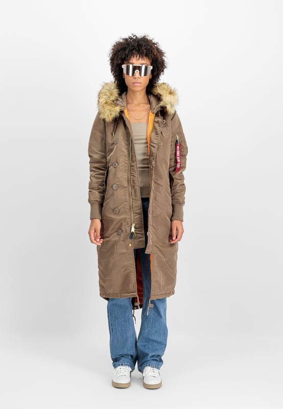 Long Fishtail Field Jacket Women