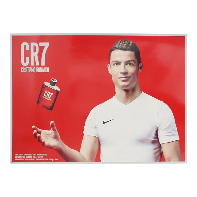 Cristiano Ronaldo CR7 Eau de Toilette 100ml, Shower Gel 150ml + Body ...