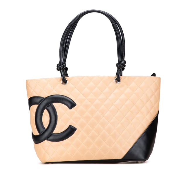 Cambon Tote Quilted Leather