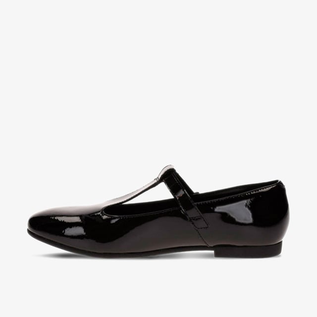 SelseyFudge BL Black Pat Shoes