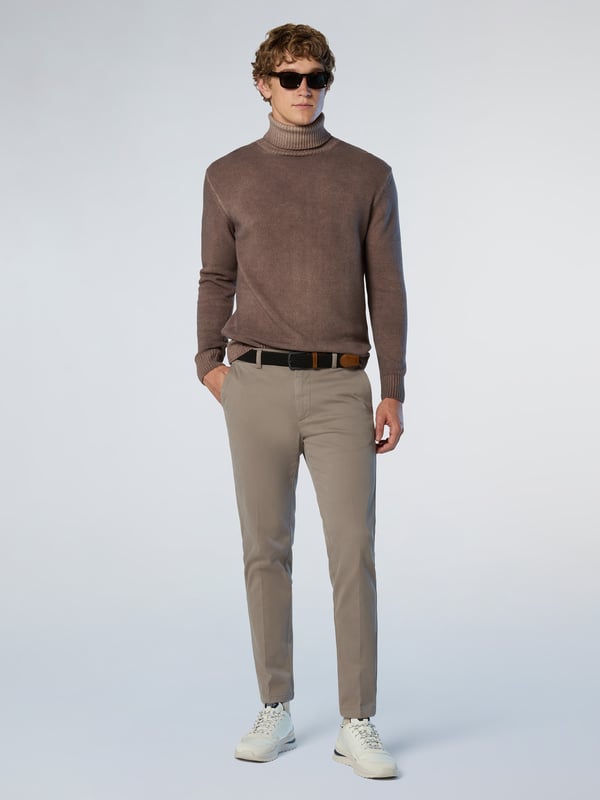 North Sails Sweater Faded turtle-neck