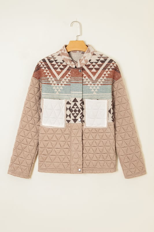 Quilted Tribal Jacket