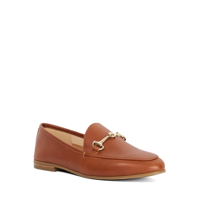 Dune Ladies Grandly - Leather Snaffle Trim Loafers