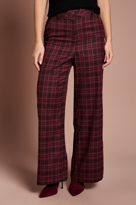 Lisa Tan Premium Formal Check Trouser