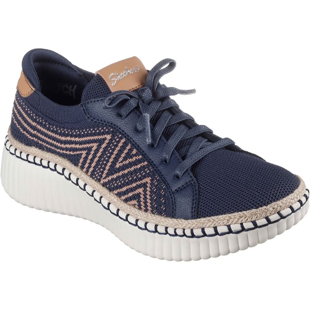 Skechers Wilshire Blvd - Bellevue Textile Women's Navy Standard Trainers