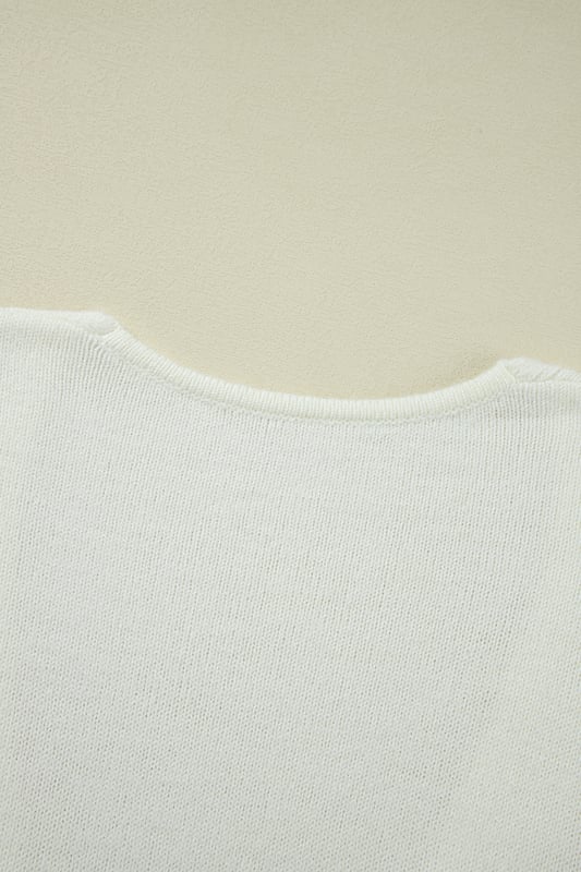 Flower Knit Cardigan