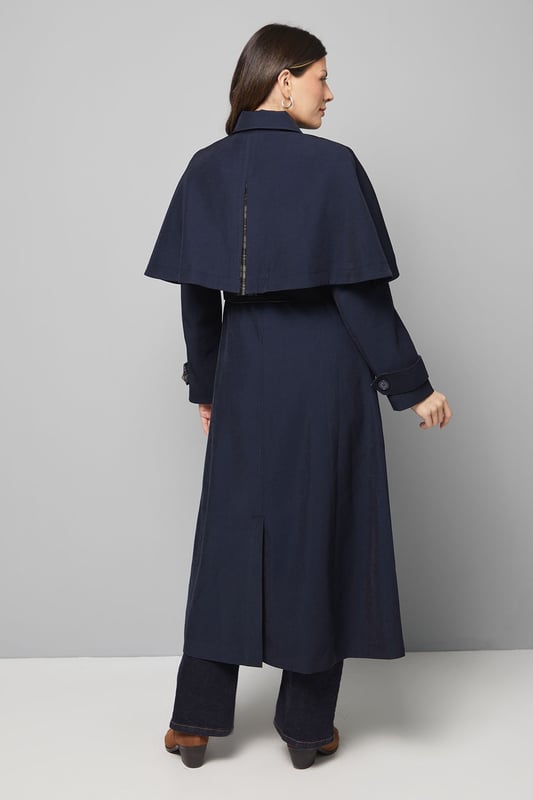 Belted Cape Coat