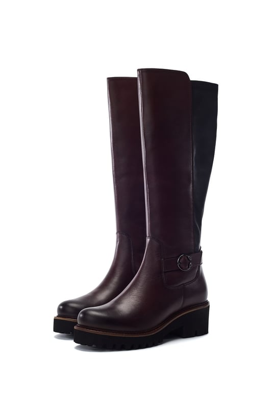 Remina Burgundy Boots