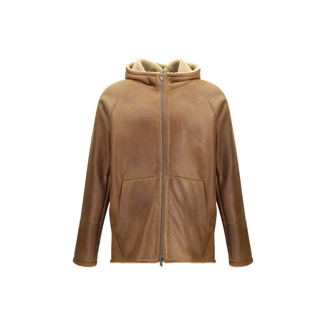 Hooded Shearling Jacket