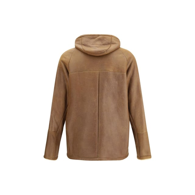 Hooded Shearling Jacket