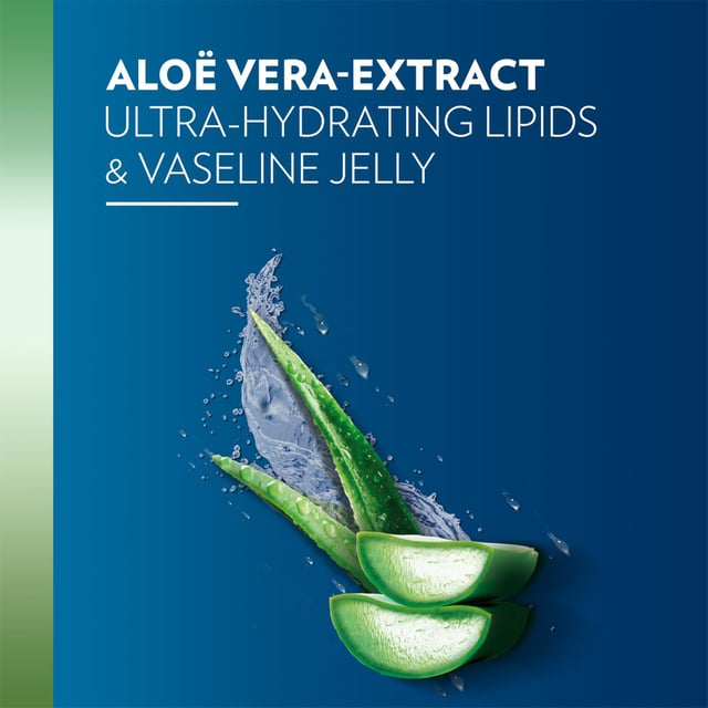 Vaseline Intensive Care Aloe Soothe Body Lotion, 600ml for Dry Skin Care