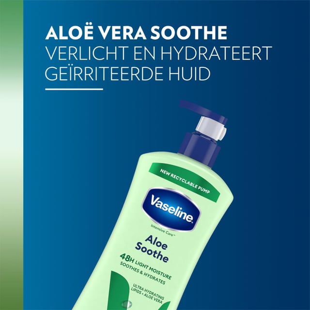 Vaseline Intensive Care Aloe Soothe Body Lotion, 9 pack, 600ml for Dry ...