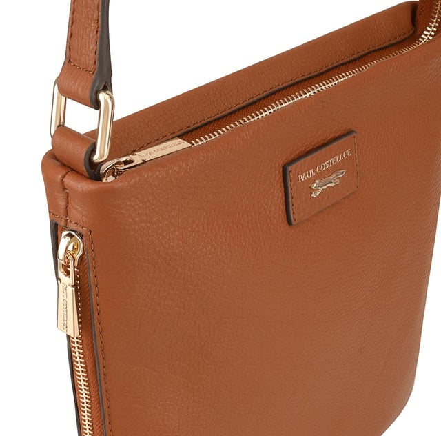 Laterale Leather Cross Body Bag