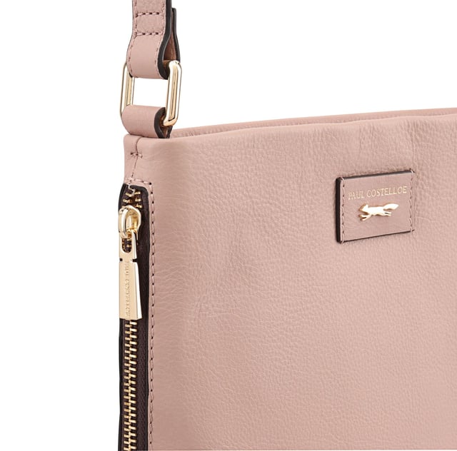 Laterale Leather Cross Body Bag