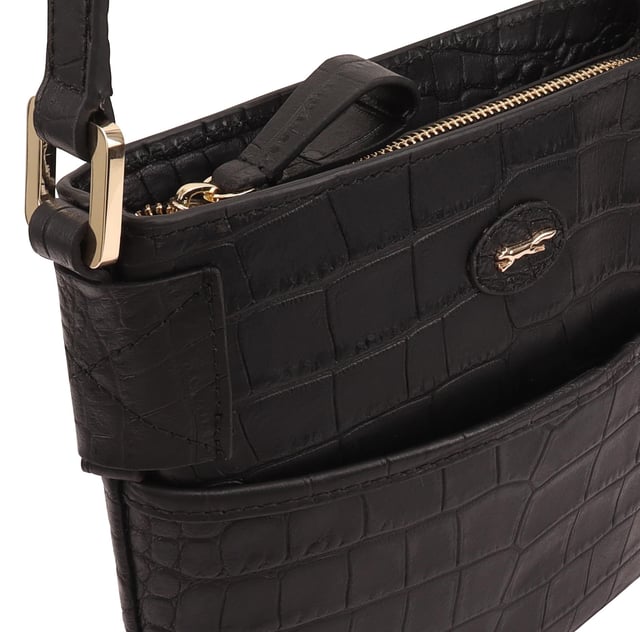 Hannah Leather Cross Body Bag