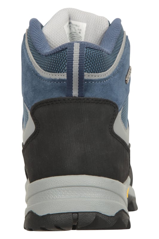 'Gale' Women's IsoGrip Boots with Rubber Sole Waterproof Walking Shoes Blue
