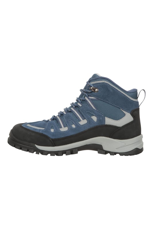 'Gale' Women's IsoGrip Boots with Rubber Sole Waterproof Walking Shoes Blue