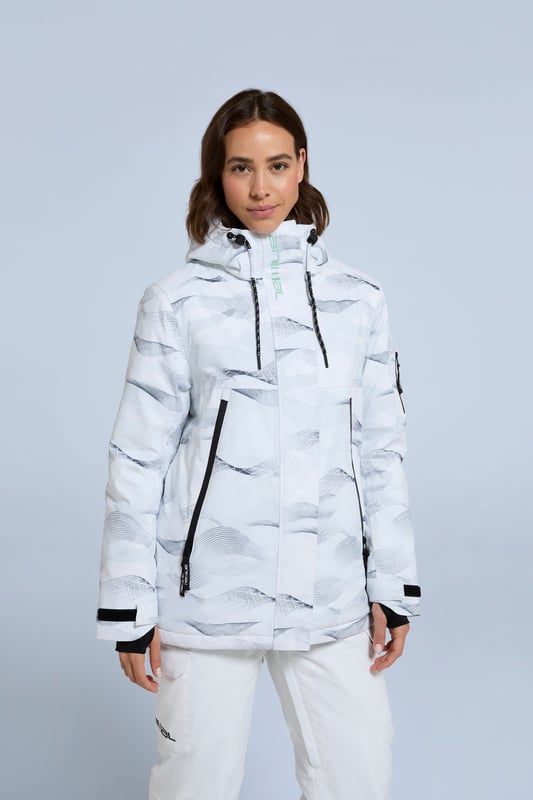 'Trail' Women's Snow Jacket with Adjustable Hood Waterproof Winter Coat ...