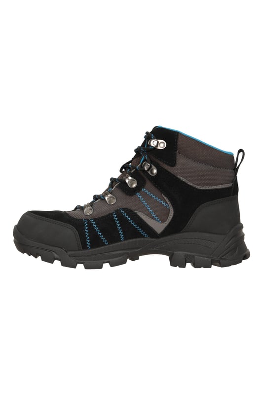 'Edinburgh II' Kids Hiking Boots IsoGrip Waterproof Shoes Blue