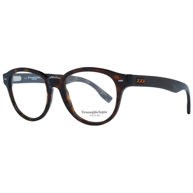 Round Frame Eyeglasses Wood Temples