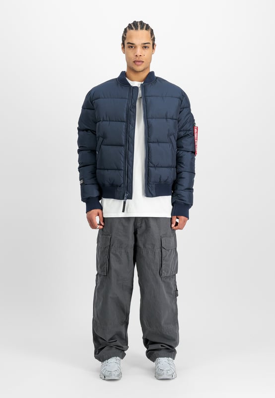 MA-1 Logo Puffer Winter Jacket