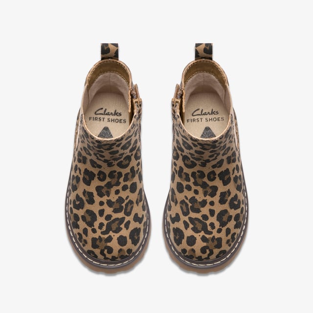 AdelaideFly T. Leopard Print Boots