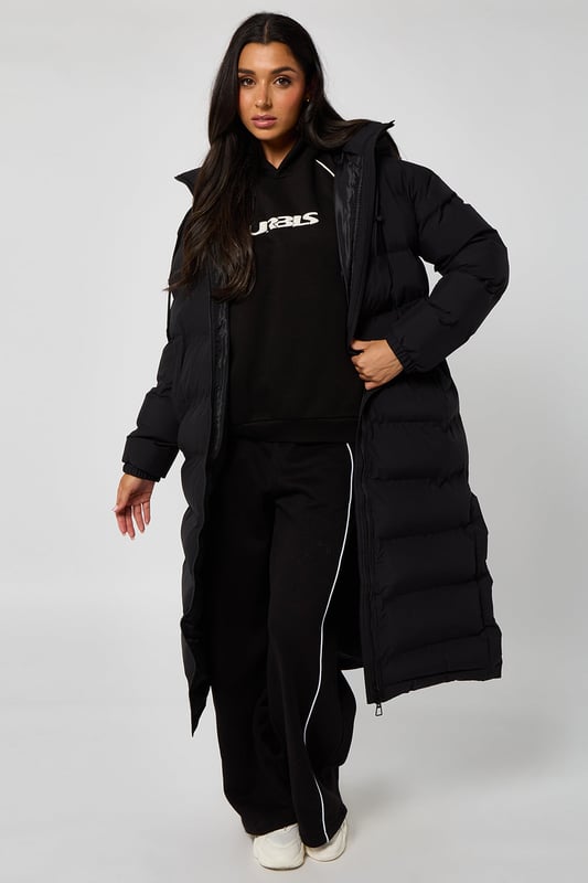 Heatseal Seamless Maxi Puffer Coat