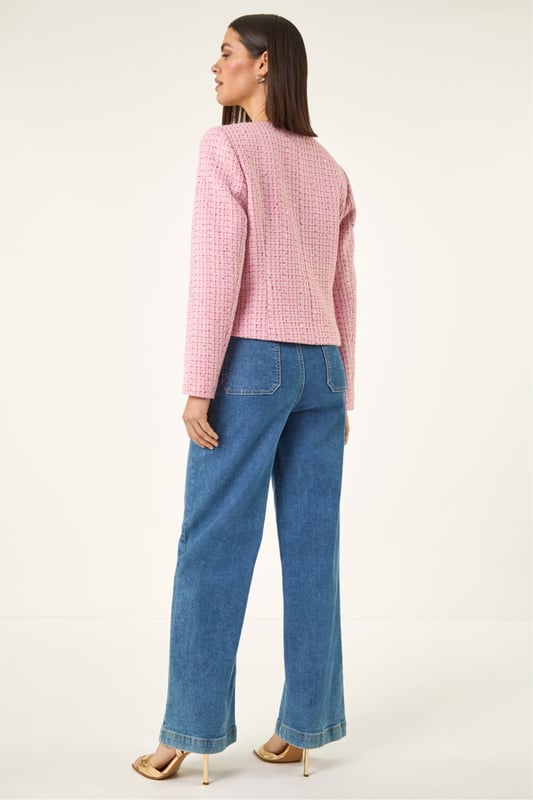 Sequin Boucle Jacket