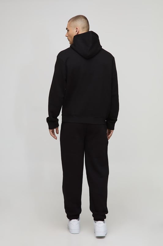 Basic BM Signature Regular Fit Over the Head Hoodie