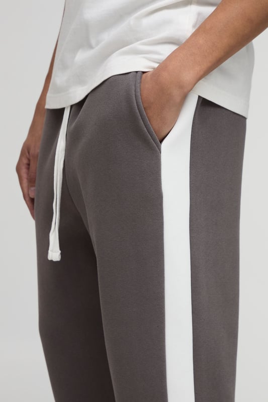 Straight Fit Panelled Jogger