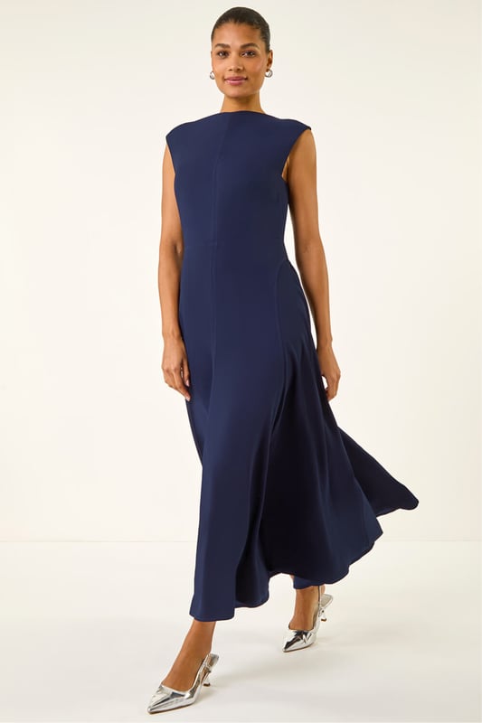 Fit & Flare Midi Dress