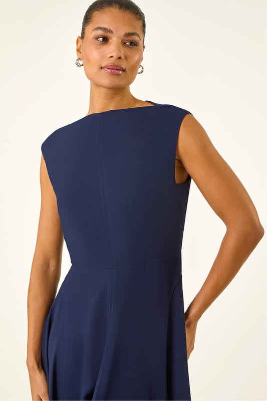 Fit & Flare Midi Dress