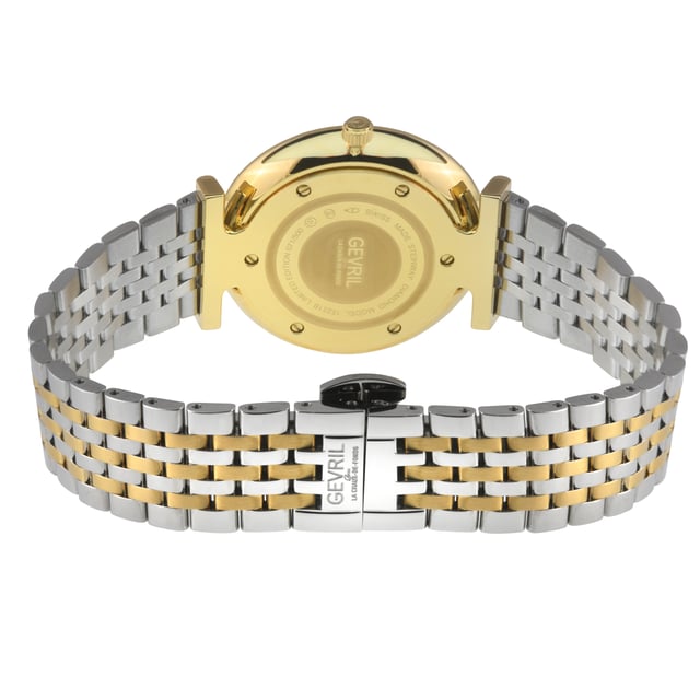 Gevril Atelier 57 Women's Diamond, 32MM, White MOP Diamond Dial, Two ...