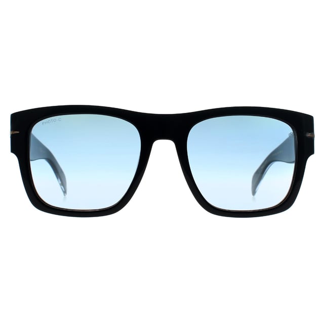 David Beckham Square Mens Black Blue Gradient DB 7000/S